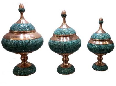 Firoozeh koobi-Turquoise inlaying Archives - persiancraftsgallery